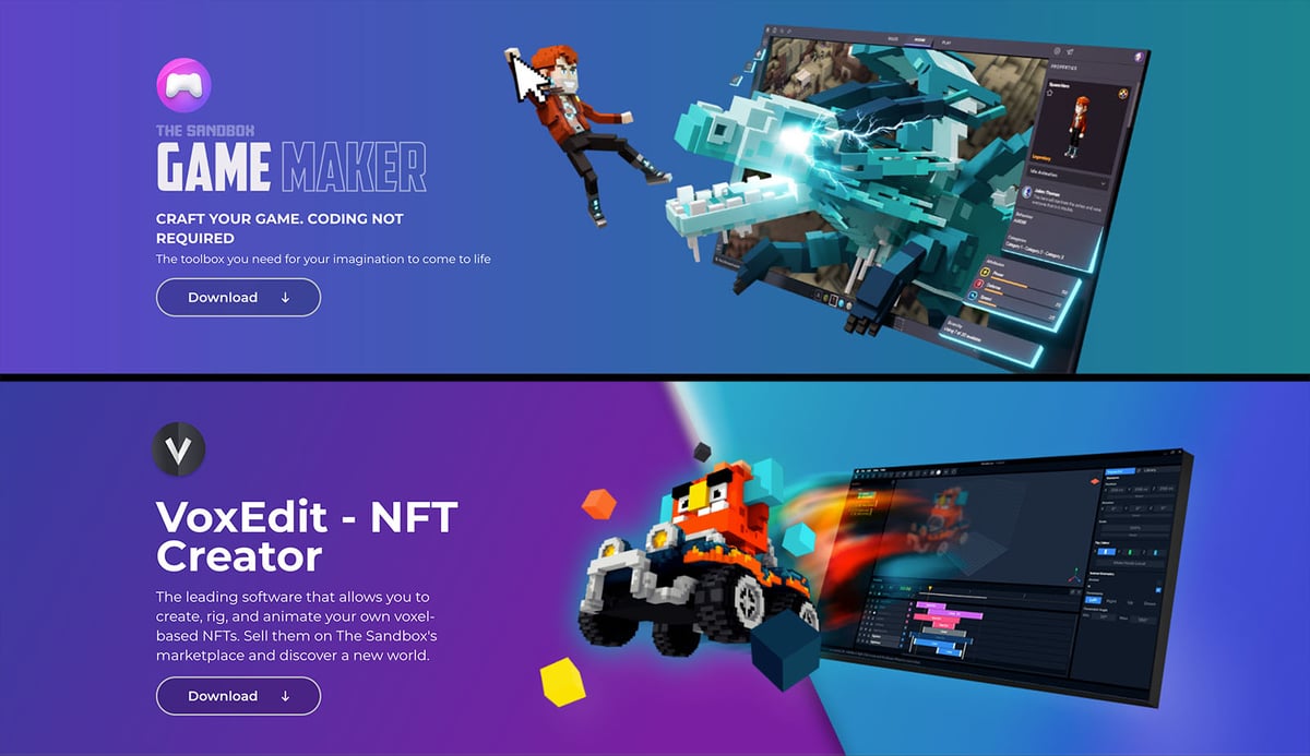 Meta-virtual worlds: An overview of The Sandbox